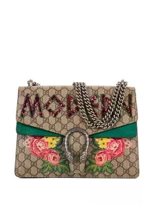 Gucci Embroidered Shoulder Bags