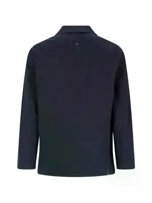 WHITE SAND Button-up Shirt Jacket - Blue
