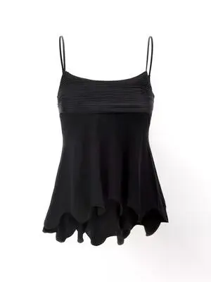 JACQUES Pleated Lace Top
