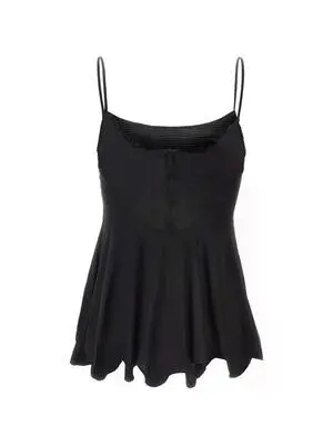 JACQUES Pleated Lace Top