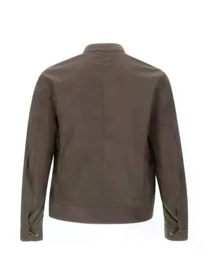 Belstaff Zip-up Waxed-cotton Jacket