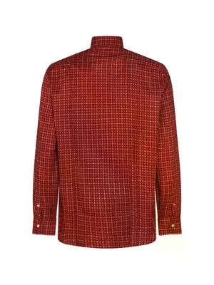 Brunello Cucinelli Patterned Shirt - Red