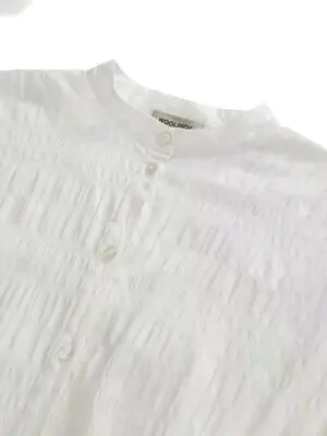 Woolrich Belted Short-sleeve Blouse