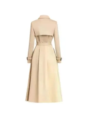 Elie Saab Belted Pleated Coat