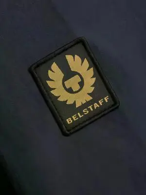 Belstaff Logo-patch Shirt Jacket - Blue