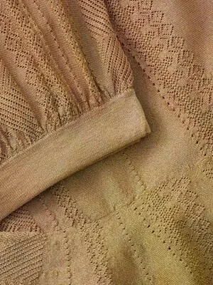 Zimmermann Aster Pointelle-knit Skirt - Neutrals