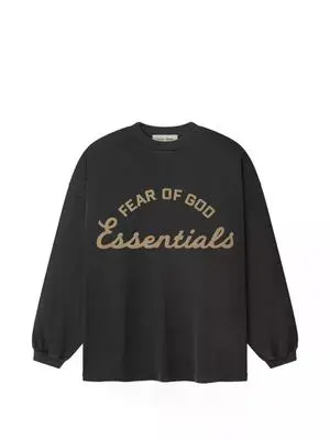 Fear Of God Training" Long Sleeve T-shirt - Black