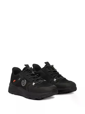 BUGATTI Breathable Mesh Lace-up Sneakers - Black