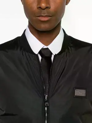 Dolce & Gabbana Logo Plaque Bomber Jacket