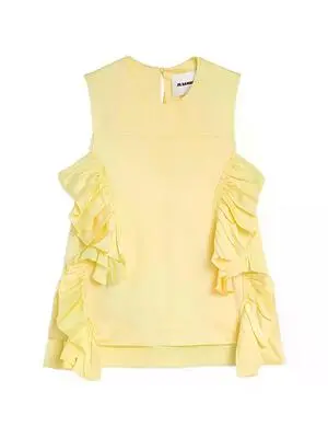 Jil Sander Keyhole Blouses