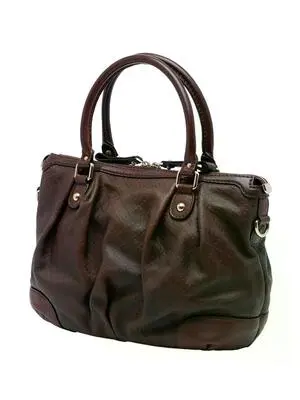 Gucci Diamante Calfksin Sukey Satchel - Brown