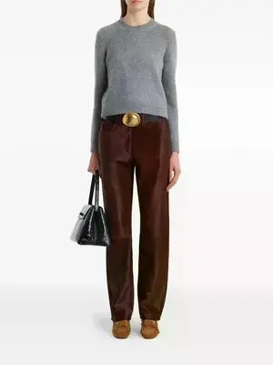 Khaite Leta Cashmere Sweater - Grey