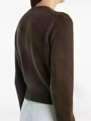 Khaite Everheart Cardigan - Brown