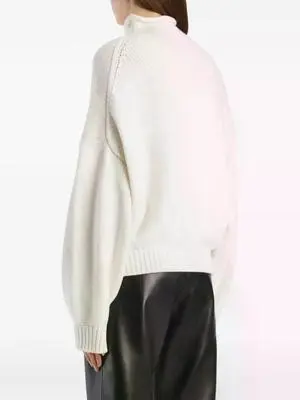 Khaite Juniper Cashmere Sweater - White