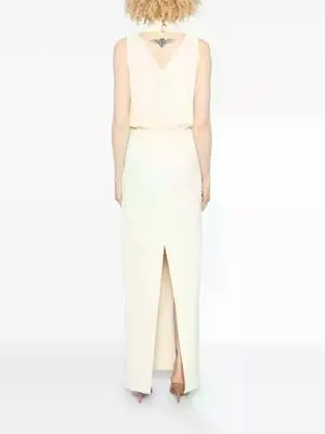 Patrizia Pepe Draped Long Dress