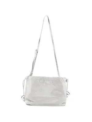 Patrizia Pepe Silver Tone Shoulder Bags