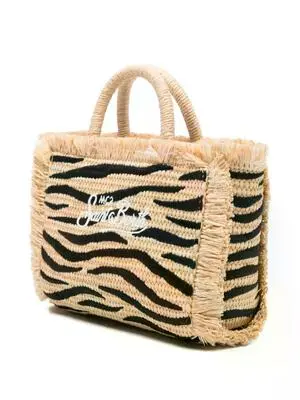MC2 SAINT BARTH Zebra-print Shoulder Bag