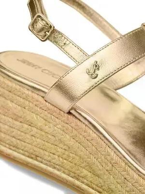 JIMMY CHOO Theia 60 Heeled Espadrilles