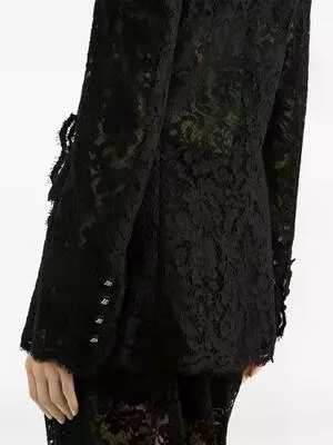 Dolce & Gabbana Double-breasted Lace Blazer