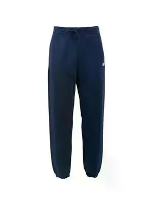 NEW BALANCE Cotton Track Pants - Blue