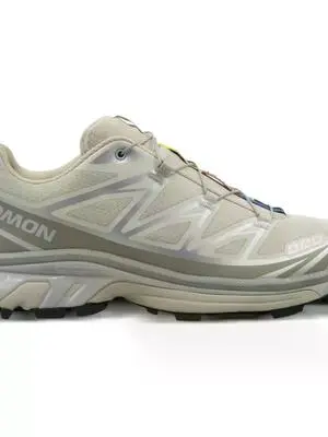 SALOMON Lace-up Low-top Trainers With Silver Detailing