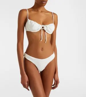 Faithfull The Brand Halo Broderie Anglaise Bikini Bottom