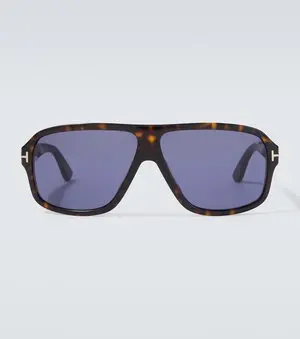 TOM FORD Aviator Sunglasses - Brown