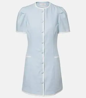 Faithfull The Brand Madeline Linen Mini Dress