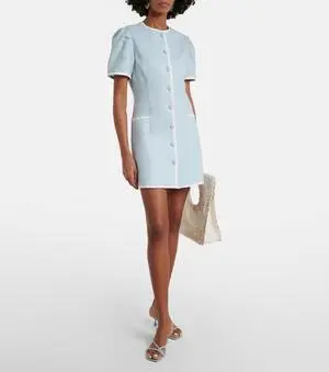 Faithfull The Brand Madeline Linen Mini Dress