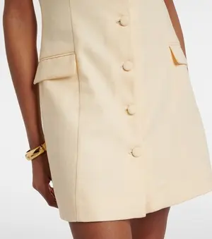 Faithfull The Brand Jane Linen Mini Dress