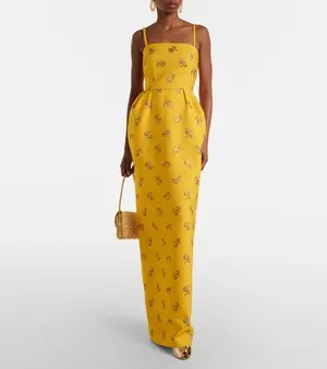 Carolina Herrera Jacquard Gown