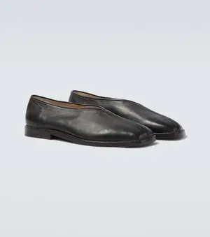LEMAIRE Leather Slip-on Shoes