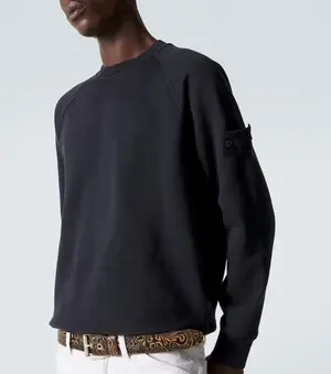 Stone Island Cotton Jersey Sweatshirt