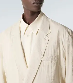 LEMAIRE Silk-blend Blazer - Beige