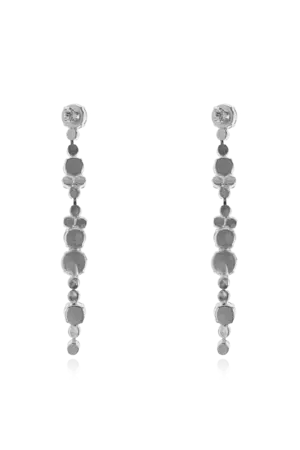 FORTE_FORTE Crystal Dangle Earrings - Multicolour