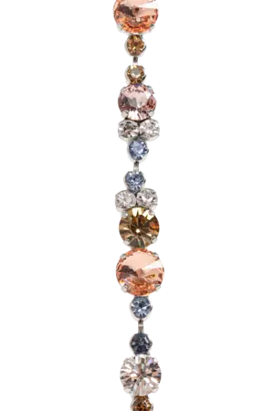 FORTE_FORTE Crystal Dangle Earrings - Multicolour