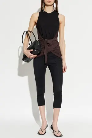 LEMAIRE Asymmetrical Top - Brown