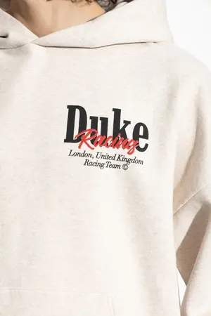 DUKE + DEXTER Hooded Sweatshirt - Cream