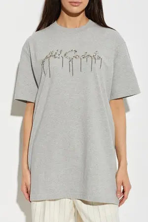 ALLSAINTS Chains Embellished T-shirt