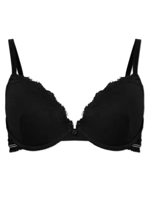 Emporio Armani Lace Bra - Black
