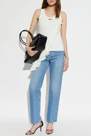 Alexander McQueen Asymmetrical Knit Top