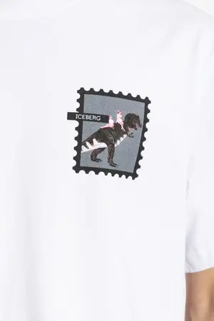Iceberg T-shirt With Colorful Print