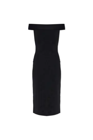 Alexander McQueen Sleeveless Pencil Midi Dress