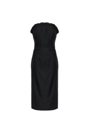 Alexander McQueen Off-shoulder Midi-length Dress
