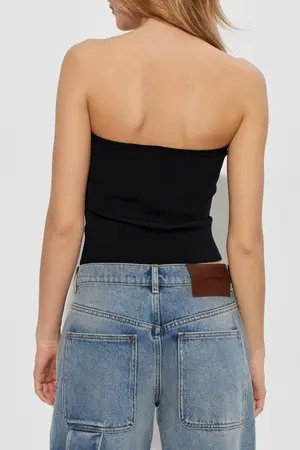 COURREGES Off-shoulder Tube Top