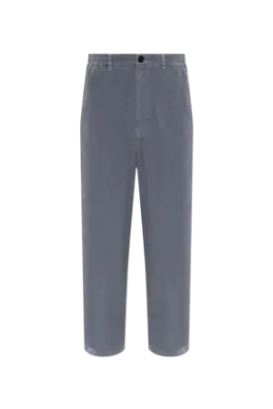 American Vintage Wide-leg Trousers - Grey