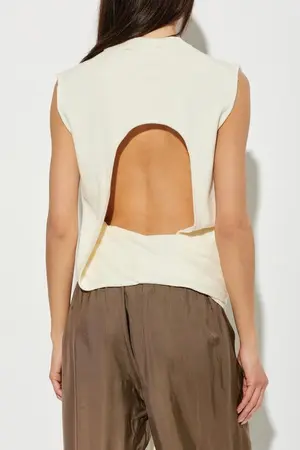 RÓHE Knit Top With Open Back