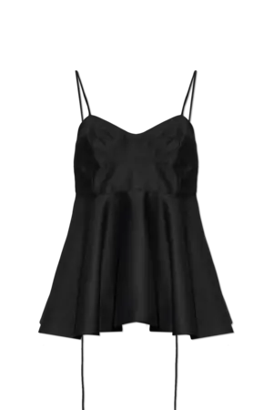 RÓHE A-line Strappy Top - Black
