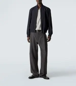Giorgio Armani Cotton-blend Bomber Jacket