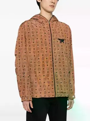 Mcm Visetos Hooded Jacket